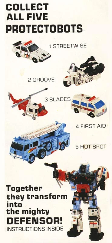 Transformers G1 Protectobots Toybox Soapbox: Transformers Combiner