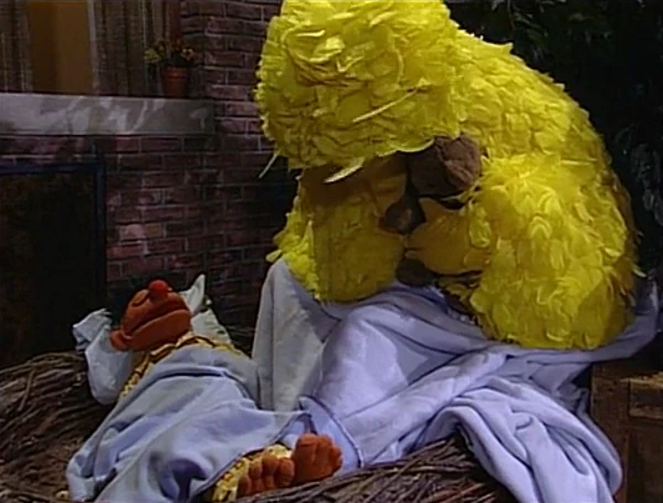 Sesame Street Big Bird Sleeping