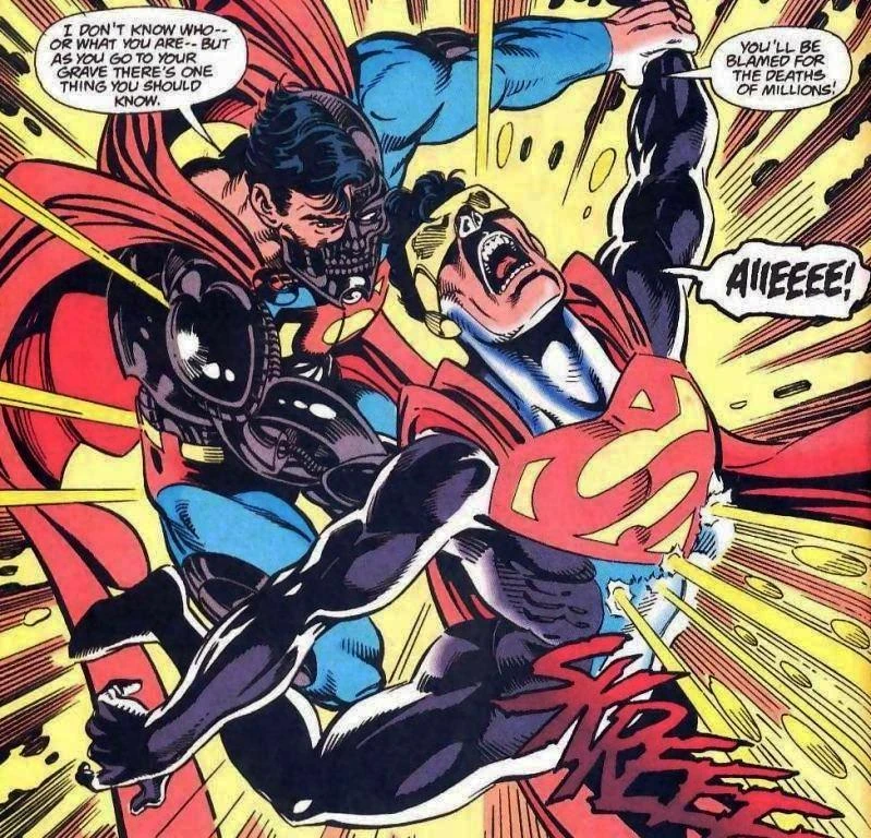 Cyborg Superman Vs Eradicator