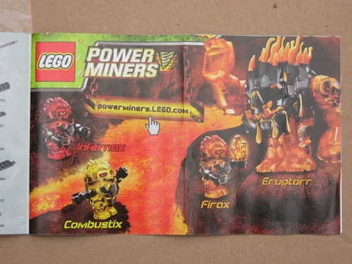 Lava Monster (Power Miners) - Brickipedia, the LEGO Wiki