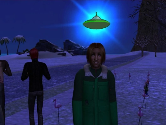 Alien abduction - The Sims Wiki