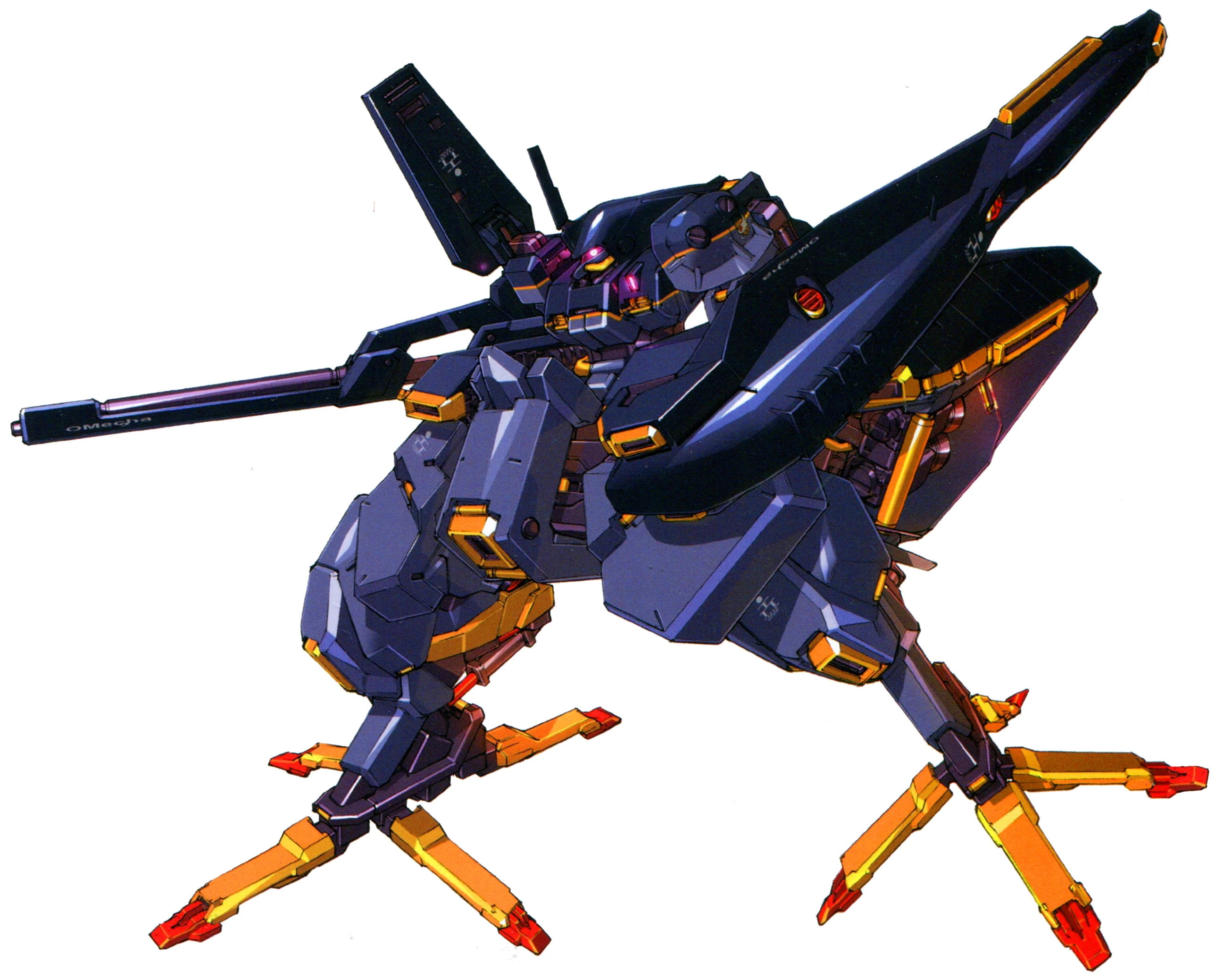 The RX-107 TR-4 [Dandelion] is a prototype transformable mobile suit ...
