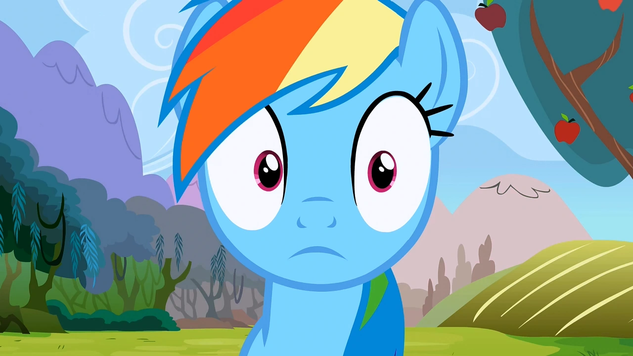 Image - Rainbow Dash eyes shrink S2E15.png - My Little Pony Friendship ...