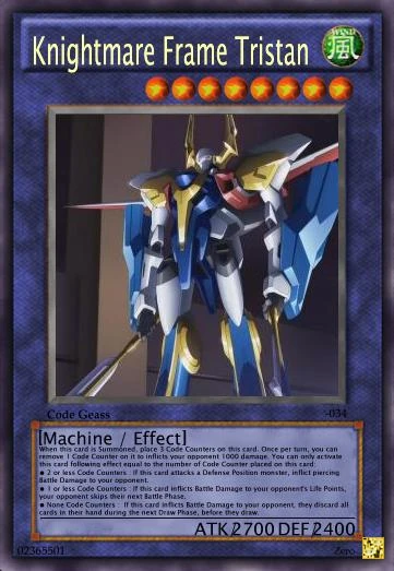 Image - Knightmare Frame Tristan.jpg - Code Geass Fanon Wiki