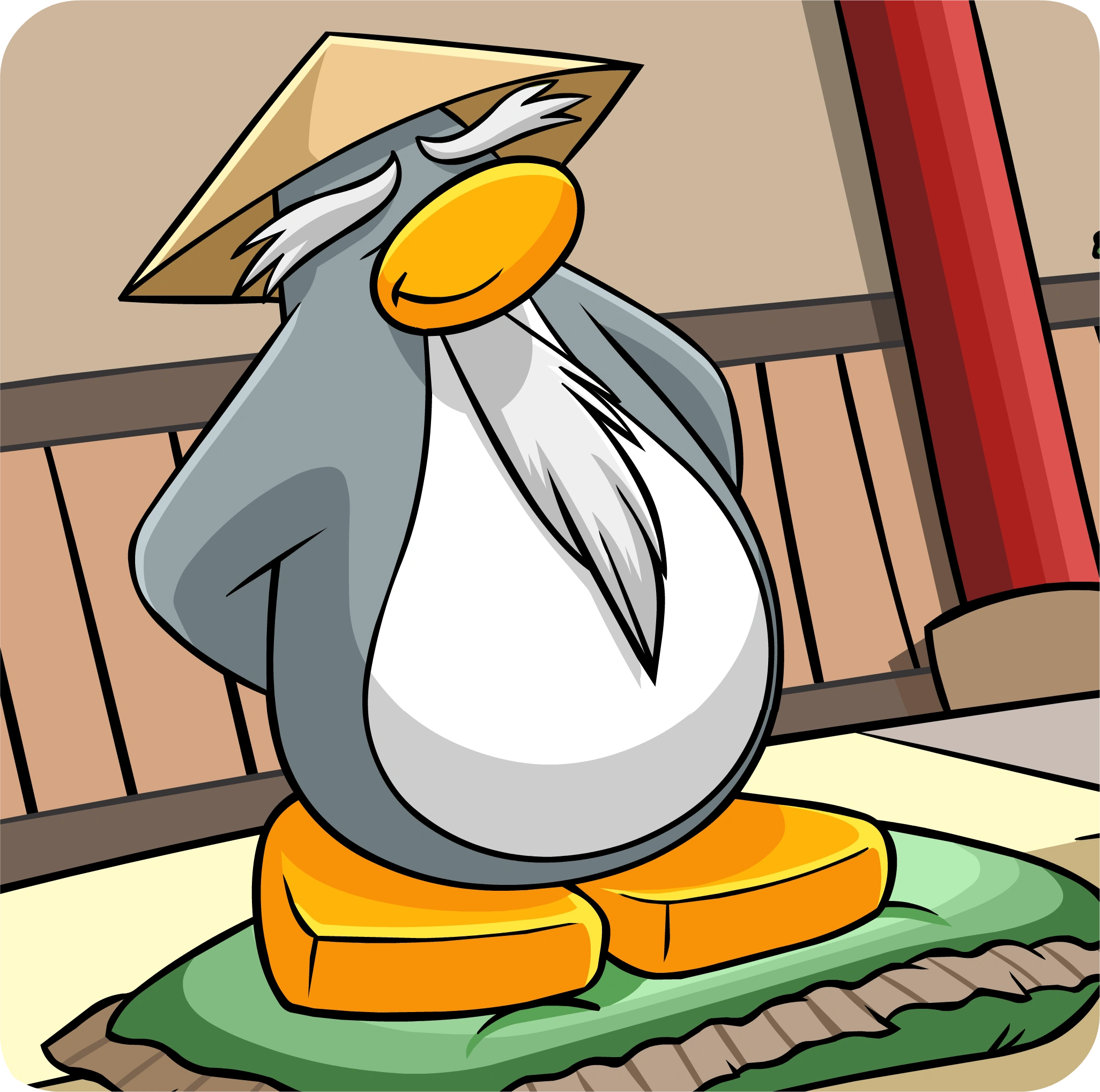 Image - Regular Sensei Hat on paper.PNG - Club Penguin Wiki - The free ...