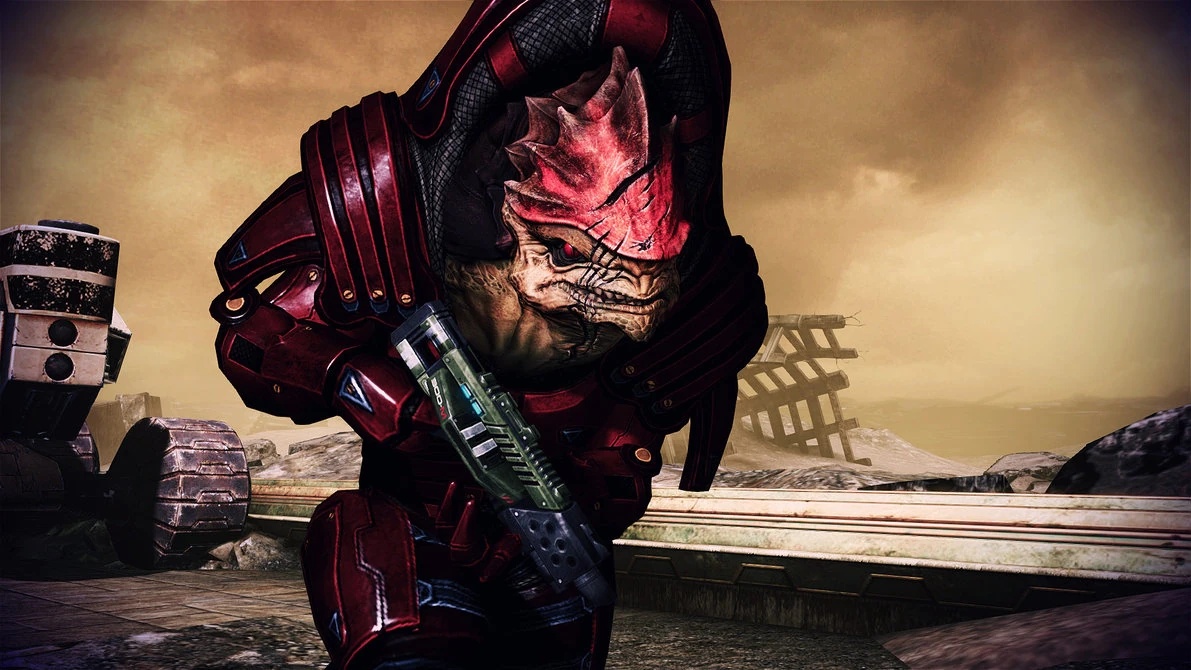 Urdnot Wrex - Mass Effect Wiki - Mass Effect, Mass Effect 2, Mass ...