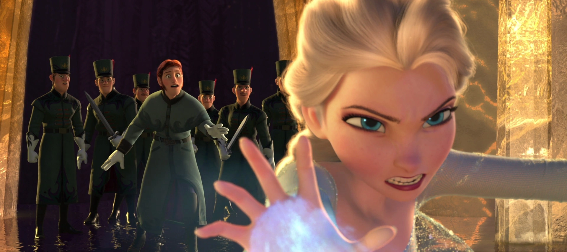Frozen Elsa Fights
